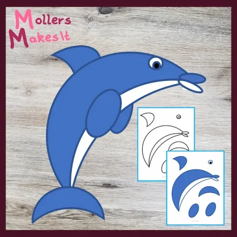 Creative Dolphin Craft Template For Fun Projects