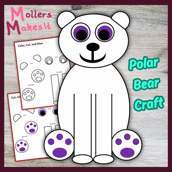 Penguin Craft For Kids- Mollers Makes It