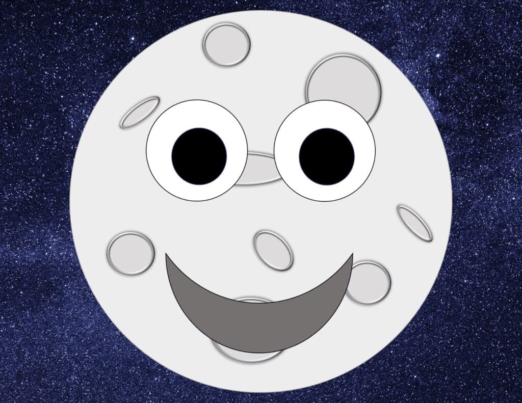 Super Easy Sun and Moon Craft - Mollers Makes It