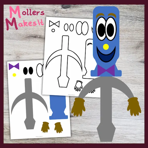 Swirly Screwdriver Craft Template - Mollers Makes It