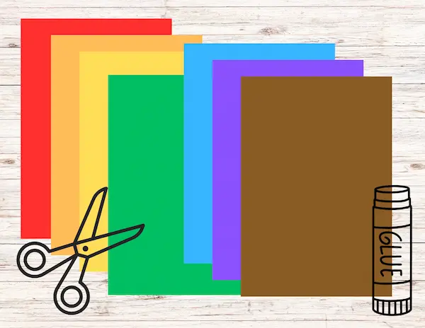 Spring Flower Paper Craft Instructions For Kids-Mollers Makes It