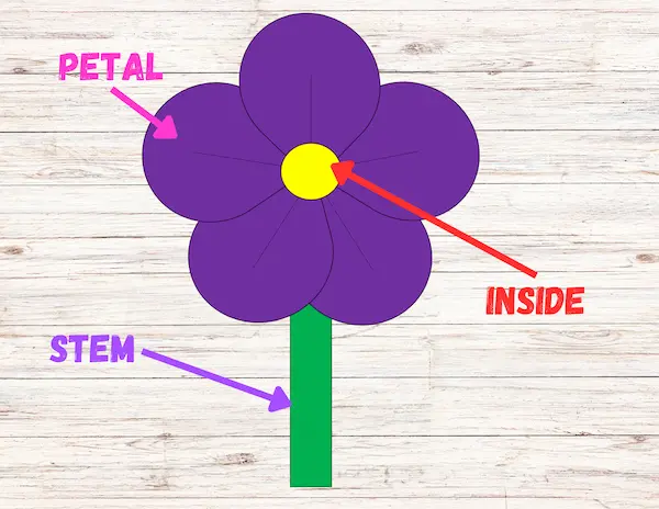 Spring Flower Paper Craft Instructions For Kids-Mollers Makes It