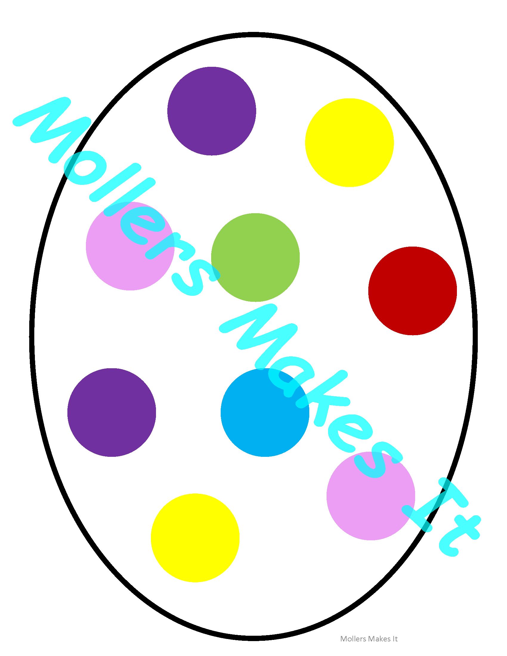 Easter Craft Template Bundle - Mollers Makes It