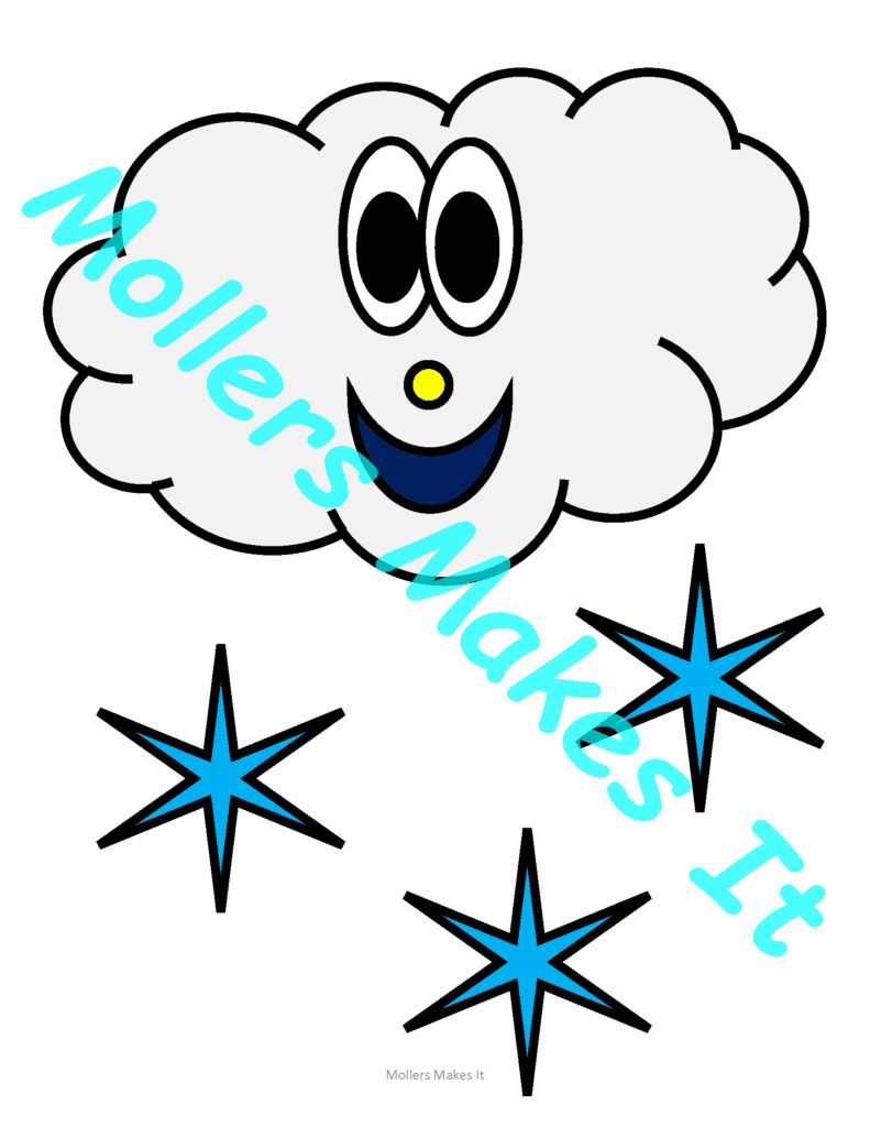 Wild Weather Craft Template Bundle - Mollers Makes It