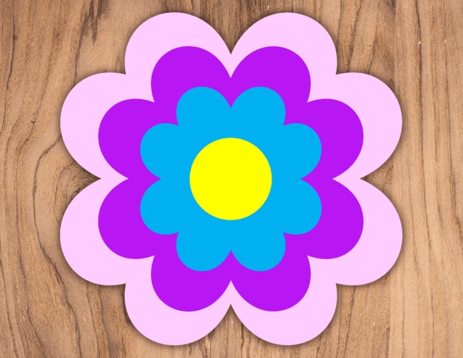 Fun Flower Paper Craft Instructions For Kids-Mollers Makes It