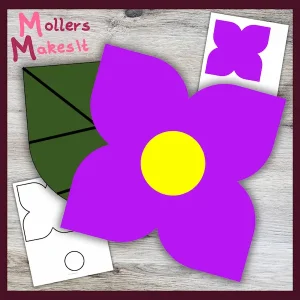 Rake Craft Template - Mollers Makes It