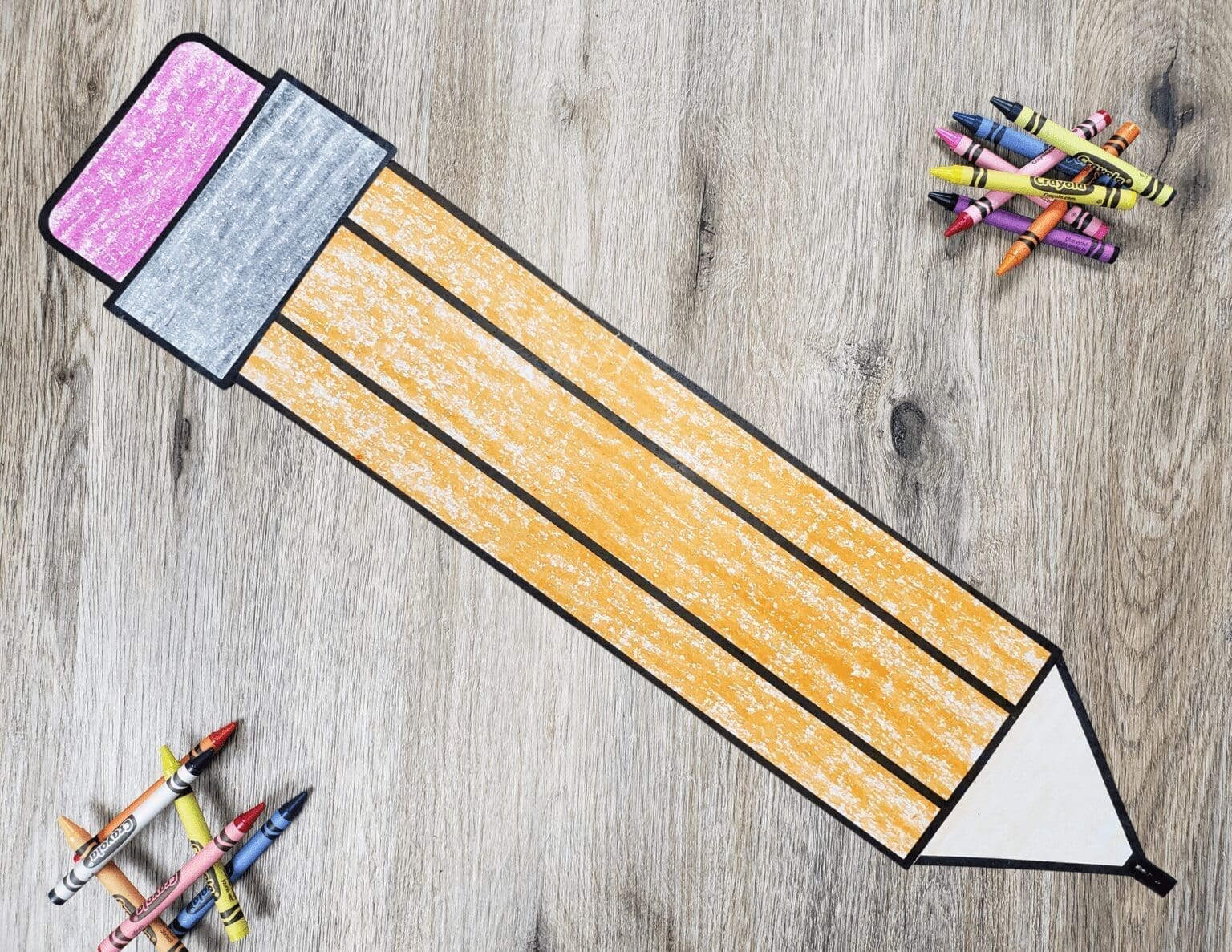 How To Make An Adorable Pencil Craft For Kids