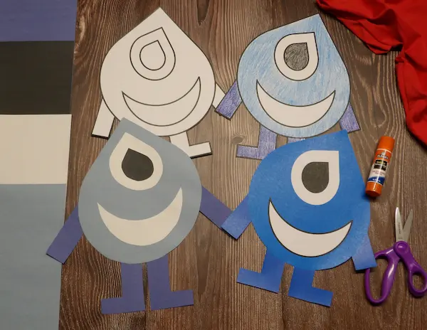 Majestic Monster Paper Craft Instructions For Kids-Mollers Makes It