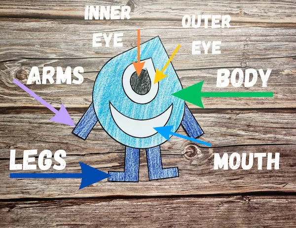 Majestic Monster Paper Craft Instructions For Kids-Mollers Makes It