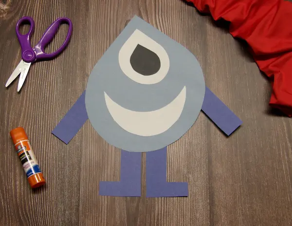 Majestic Monster Paper Craft Instructions For Kids-Mollers Makes It