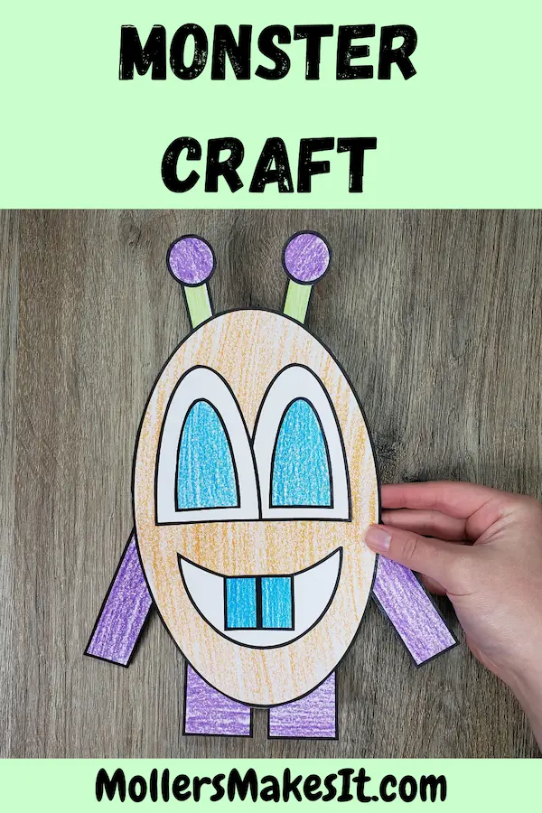 How To Make an Amusingly Mirthful Monster Paper Craft With Your Kids ...