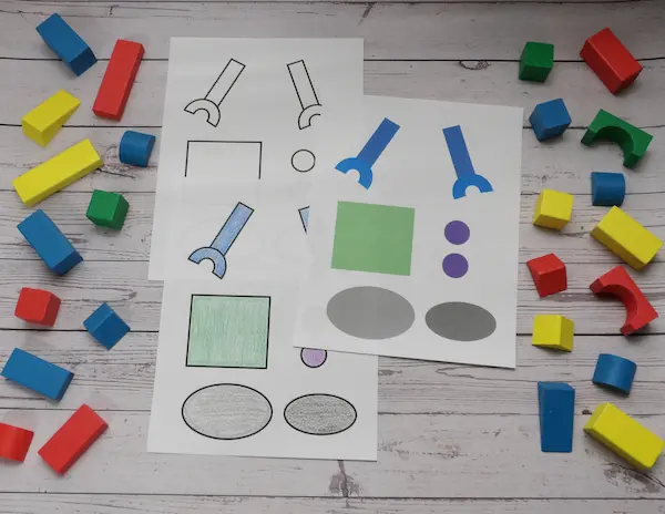 Fun Robot Craft Template - Mollers Makes It