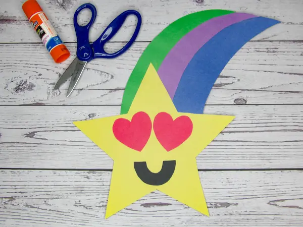 Shooting Star Craft Instructions For Kids-Mollers Makes It