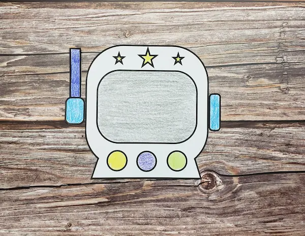 Space Helmet Paper Craft Instructions For Kids-Mollers Makes It