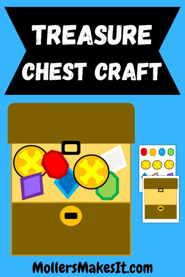 Pirate Treasure Chest Craft Instructions-Mollers Makes It