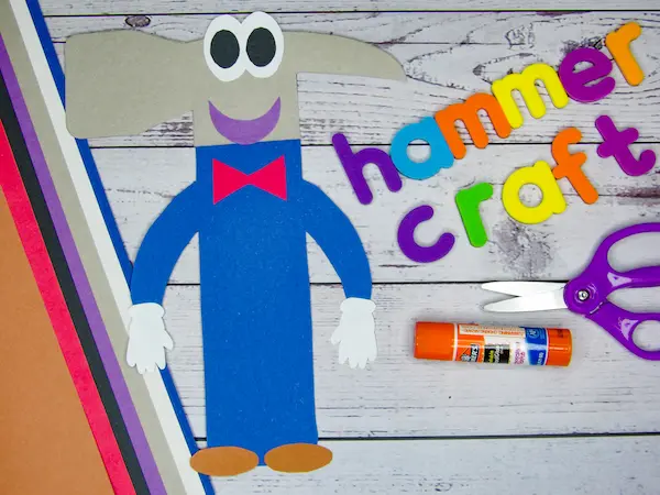 Friendly Flower Paper Craft Instructions For Kids-Mollers Makes It