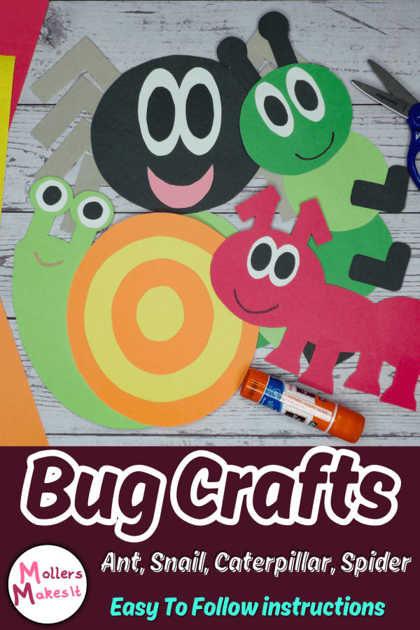 4 DIY Bug Crafts For Kids - Mollers Makes It